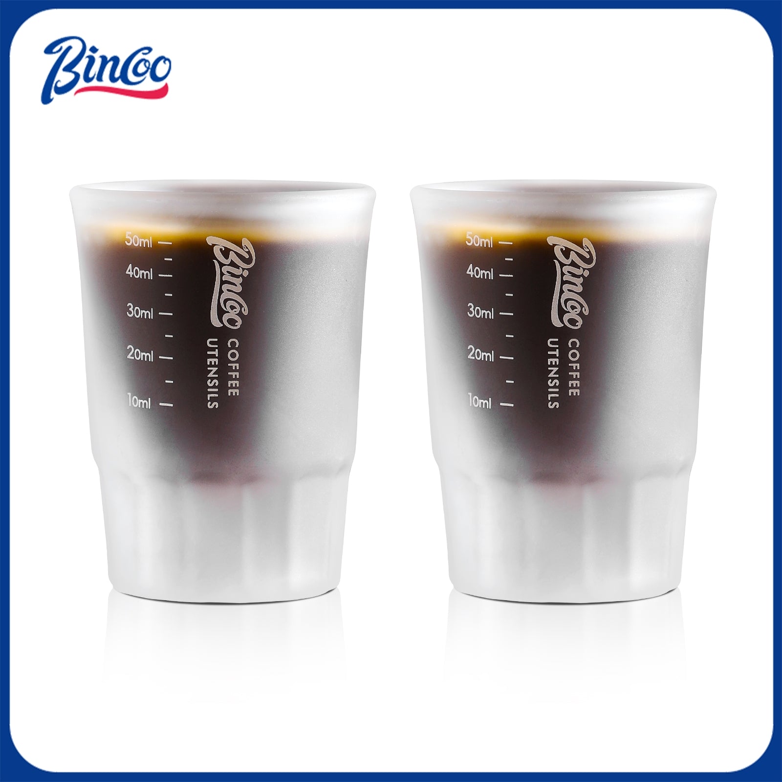 Measuring Shot Glasses 50ML Espresso Measuring Cup - 2 Pieces - Crystal ...