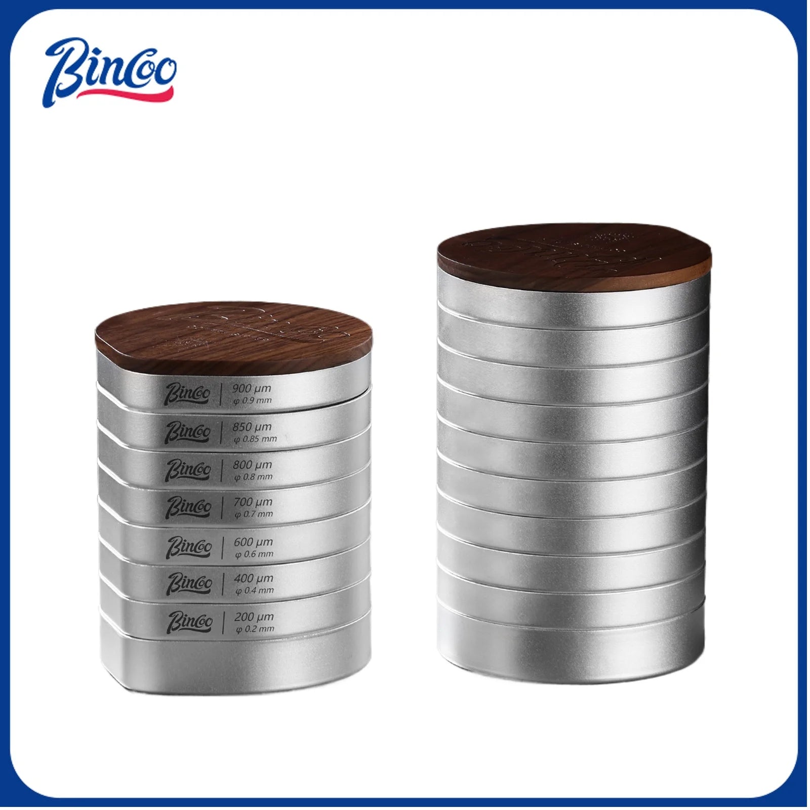 Bincoo Coffee Sieve Calibration Kit, 3Piece&17-Piece Options, Profess ...