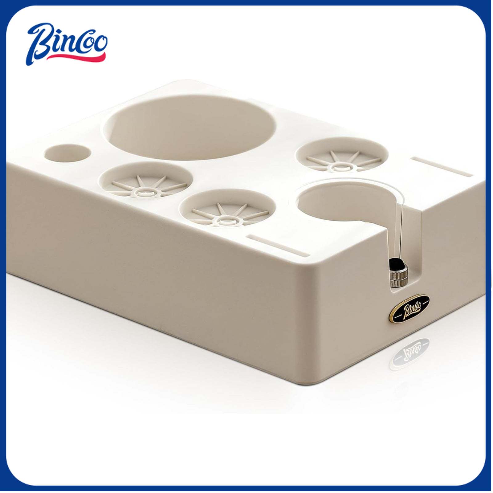 Bincoo Espresso Coffee Organizer Box-8 in 1 Espresso Coffee Tamper St ...