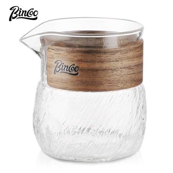 BINCOO Hand Pour Coffee Pot Sharing Kettle Set Cold Brew Pot Glass Te ...
